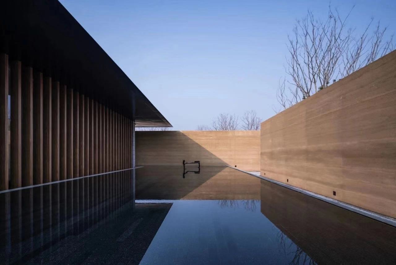 580x2400mm MCM Ms Rammed Earth Board Interior and Exterior Wall Panel for House Decoration