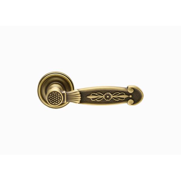 Quality Brass Entrance Classic Door Handles And Keys 137mm 60mm OEM Support for sale