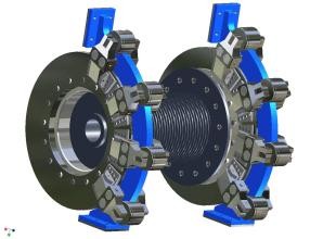 Quality Dual Loop 2X20L/Min 135kN.M Hydraulic Disk Brakes for sale