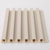 china Moisture Proof Slat Interiored Nano PVC Wood Effect Indoor Fluted Wall Panel