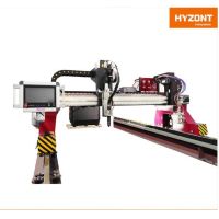 Quality 10000mm/Min Flame Plasma Cnc Cutting Machine 300A 4m Beam Width for sale