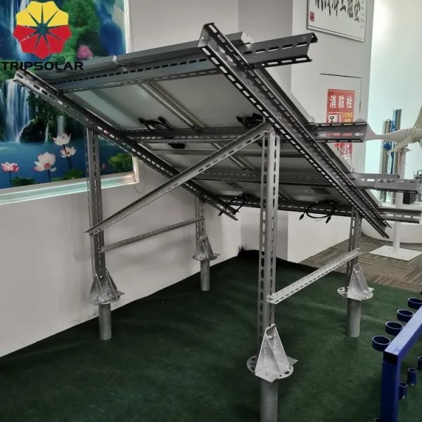Quality Easy and Quick Installation Solar Panel Ground Mounting System with Wind Load of for sale