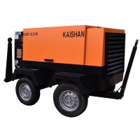 Quality 10 Bar Electric Portable Screw Air Compressor For Construction Works for sale