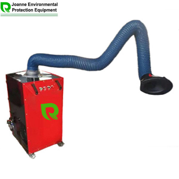 Quality 2.2kW Welding Service Smoke Evacuator Weld Smoke Collector With 3 Sections Flexible Inhalation Arm for sale