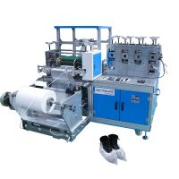 Quality fully automatic disposable non-woven shoes cover making machine for sale