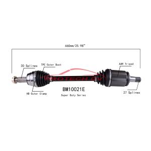 Quality Front Axle Shaft Replacement for sale