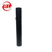Quality Black 0.45mm Double Wall Stainless Steel Chimney Pipe for sale