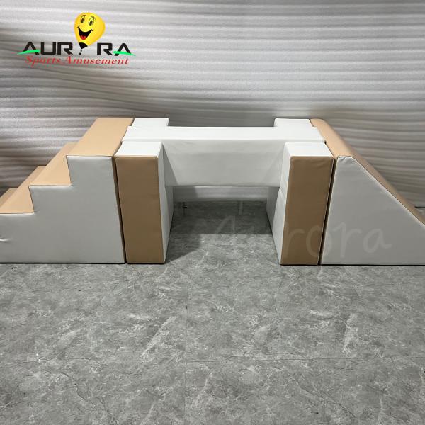 Quality Beige Foam Inflatable Soft Play Equipment For Toddlers And Preschoolers for sale