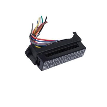 Quality Car 12V Standard Blade Fuse Holder Box ATC Inline 2 Input 10 Output for sale