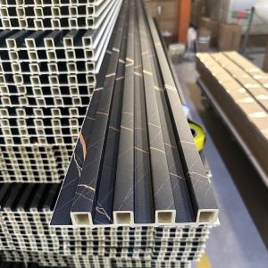 Quality Wood Plastic Composite Cladding Fluted Wall Board WPC Interior Wall Panel for sale