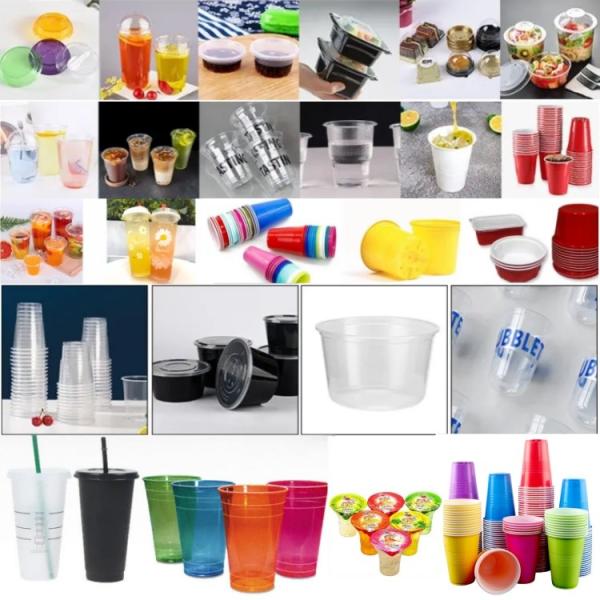 Quality Fully automatic Plastic Teacup Thermoforming Machine for sale