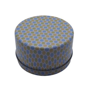 Quality Empty Travel Tin Candle Container DIY Tin Candle Holders CMYK Offset Printing for sale