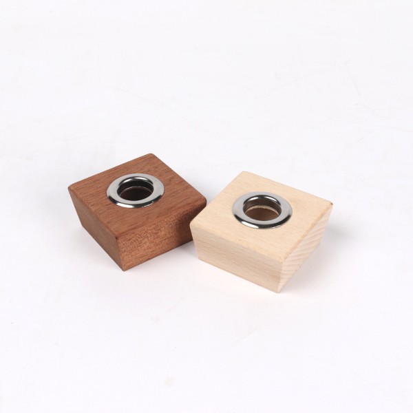 Quality Square Reed Diffuser Cap Wooden Perfume Bottle Lid 28 25 Thread for sale