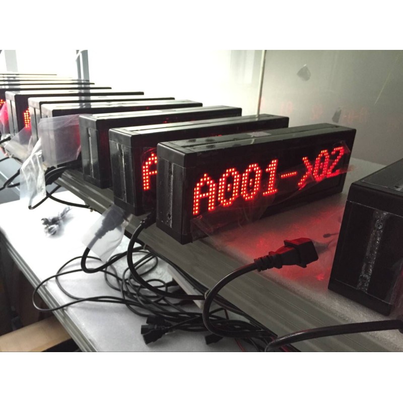 queue management system led counter display token number display 