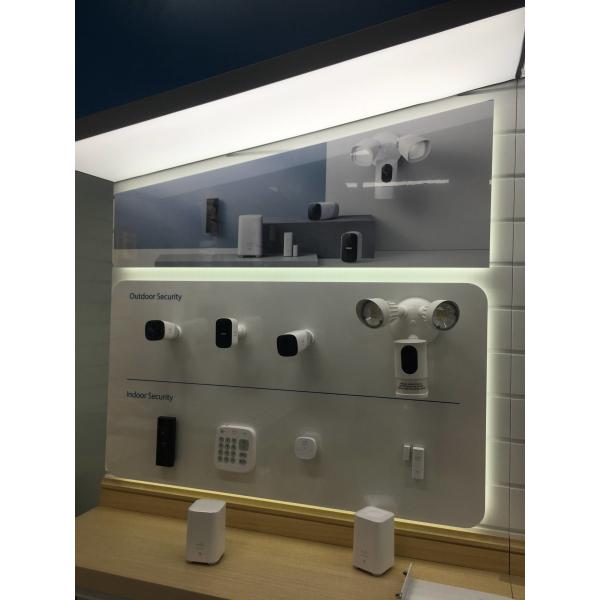 Quality Detachable Electronic Product Display Stands 3mx2.2mx50cm Multiple Materials for sale