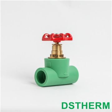 Quality PPR Stop Valve Concealed Stop Valve Multi Color Plastic Stop Valve Heat for sale