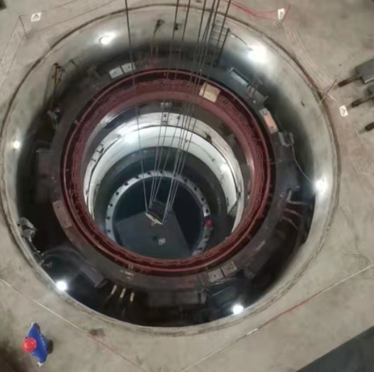 Quality Vertical Micro Hydro Kaplan Turbine Generator 6000kw Adjustable Blade for sale