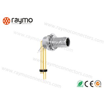 Quality Fixed Socket Sealed Quick Release Electrical Connectors , Elbow Plug Nut Fixing for sale