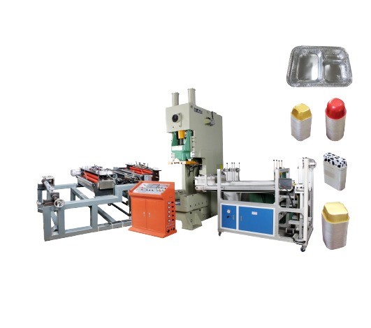 Quality High Safety Level Automatic Aluminum Capsule Disposable Food Container Tray for sale