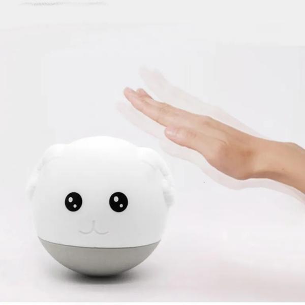 Quality Rechargeable LED Bed Lights Mini Motion Sensor Sheep Silicone Material For Kids for sale