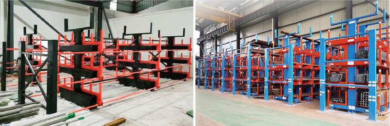 Manual Telescopic Cantilever Rack