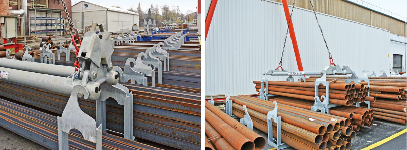 Long Products Pallet Stacking Rack