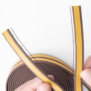 Quality High Quality U-Type Silicone Rubber Seal Strip China Supply EPDM Foam Custom for sale