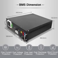 Quality GCE BMS Battery Management System 120S 384V 125A With RS48S CAN BUS Protocol for sale