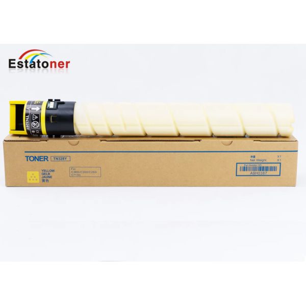 Quality Konica Minota TN328Y Laser Replacement Toner Cartridge with reset chip Compatible Bizhub C250i / C300i for sale