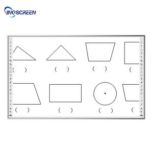 Quality 86in Finger Touch IR Interactive Whiteboard For Schools 32768 X 32768 for sale