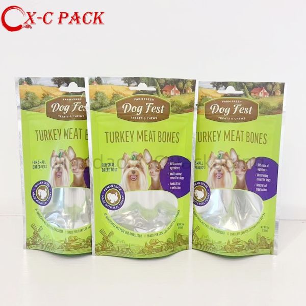 Quality Veterinary Grade Raw Food Freezer Bags Triple Layer Leak Proof Seams and Temperature Resistant Lamination Stand up Pouch for sale