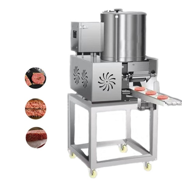 Quality Automatic Beef Patty Processing Machine Hamburger Meat Pie Making Machine with for sale