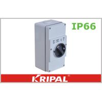 China Safety 3 Position Rotary Switch IP66 Weatherproof Outdoor Sockets factory