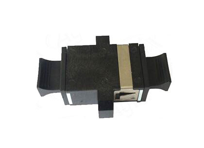 Quality SM,MM Black Full Flange Std. Footprint 8/12/24 cores Fiber Optic MTP Adapter w/ for sale