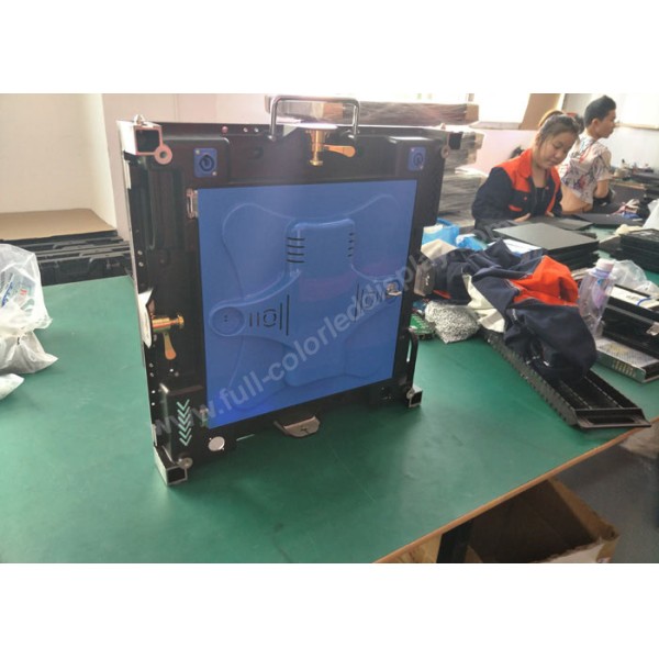 Quality SMD 2121 P2.5 Indoor Rental Full Color LED Display With 480x480 Die Caste Cabinet for sale