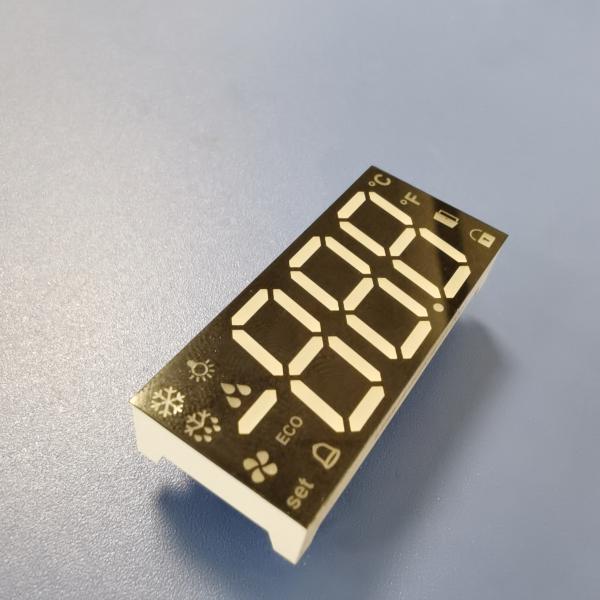 Quality Triple Common Anode 100mcd 17mm 7 Segment LED Display for sale