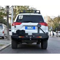 Quality Steel Rear Offroad MITSUBISHI Bull Bar For Mitsubishi Pajero Sport 2006 for sale