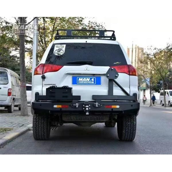 Quality Steel Rear Offroad MITSUBISHI Bull Bar For Mitsubishi Pajero Sport 2006 for sale