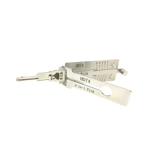 Quality LISHI Tool HD74 LEFT Side Motorcycle Lock Opening Tool Locksmith Supplier China for sale