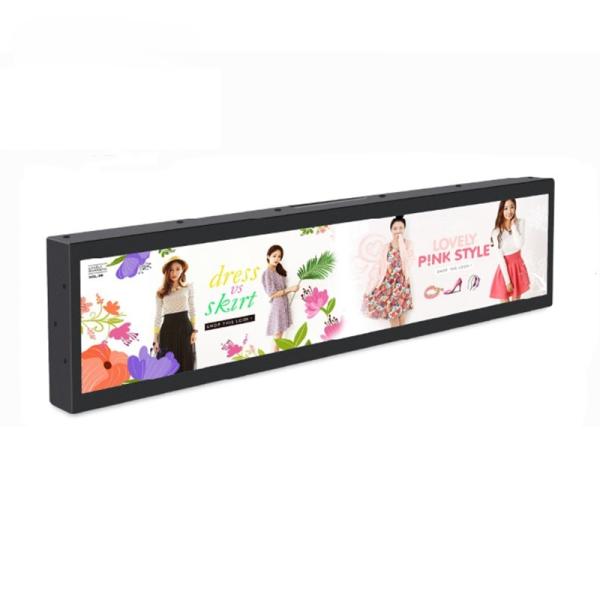 Quality 23.6inch Capacitive Touch Screen Stretched Bar LCD Display 923*258.5mm Ethernet for sale