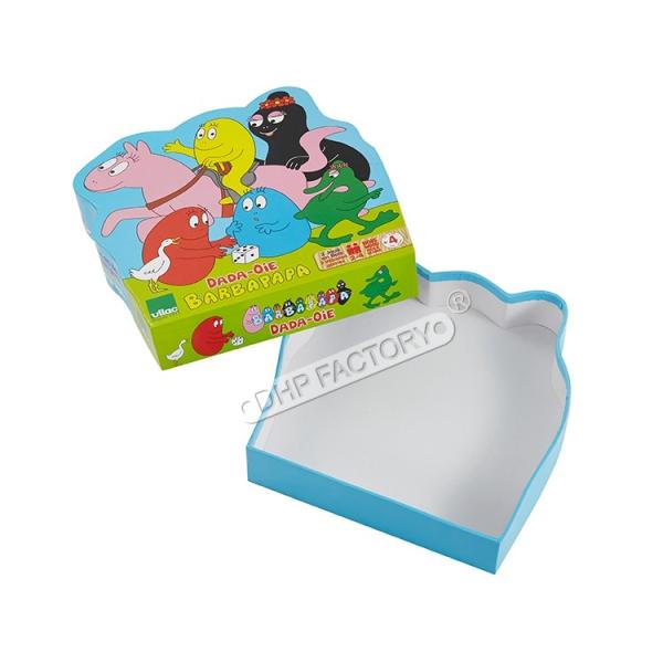 Quality Matte Colorful Rigid Paper Box Cartoon Stylish Packaging For Kids Gift Packaging for sale