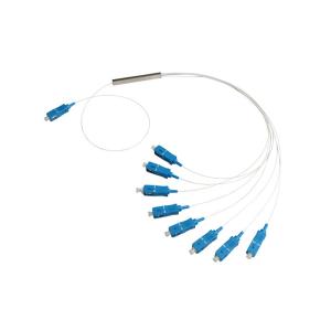 Quality SM G.657A2 0.9mm 1x8 Planar Lightwave Circuit Splitter for sale