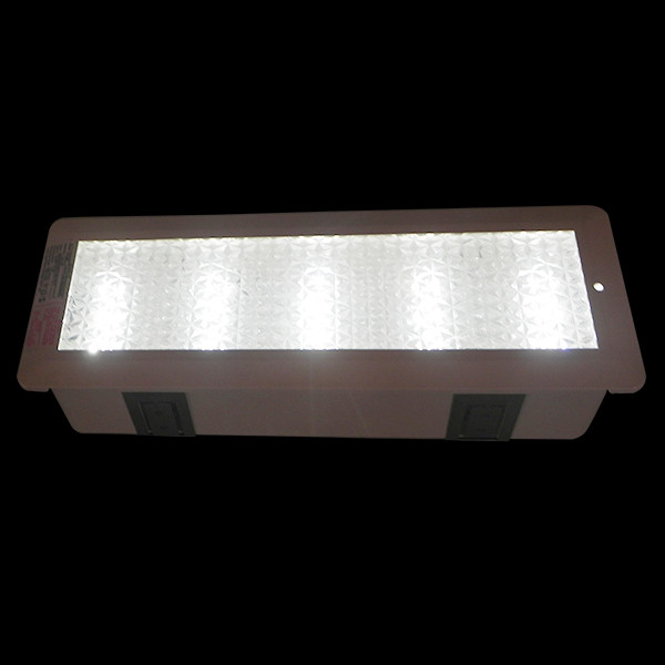 Quality Non Maintained IP20 LED Recessed Emergency Light Fire Exit Sign 220V L104N-3 for sale