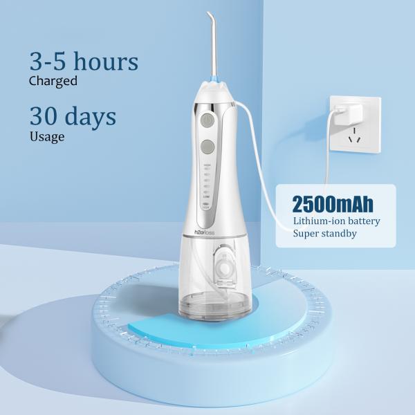 Quality Rechargeable Portable Water Flosser With Detachable Water Tank for sale