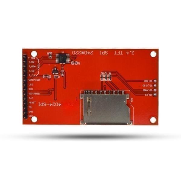 Quality 2.4 Inch Uart Tft Display 240x320 Resolution TTL Interface ,14 pins 4-Wire SPI for sale