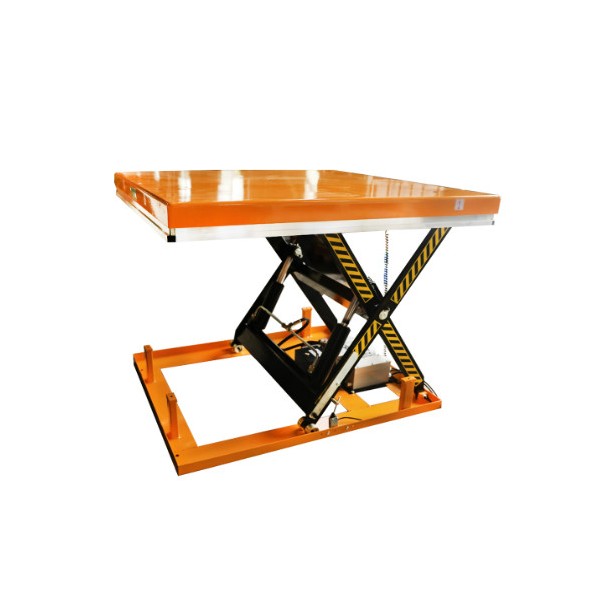 Quality GOST Max Height 1000mm Single Fixed Scissor Lift Platform For Workshop for sale