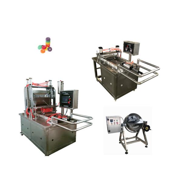 Quality 20-50kg/h Assorted Soft Candy Depositing Machine for Industrial Jelly Candy for sale