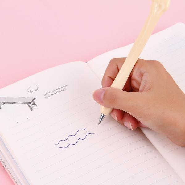 Quality Creative Bone-shaped Ballpoint Pen 5 Styles Halloween Fun Gift Pen for sale