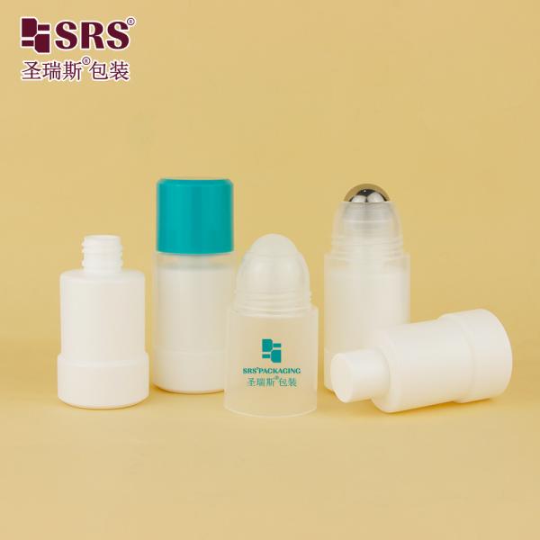 Quality RPPE 50ml 75ml Replaceable Roll On Deodorant Gel Plastic PP PCR Recycled for sale