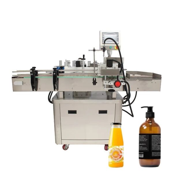 Quality Round Bottle Glass Bottle Sticker Label Automatic Labeling Machine for Food for sale
